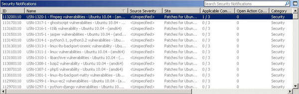 Fixlet を使用したパッチ