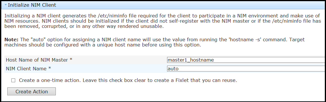 Initializing the NIM client