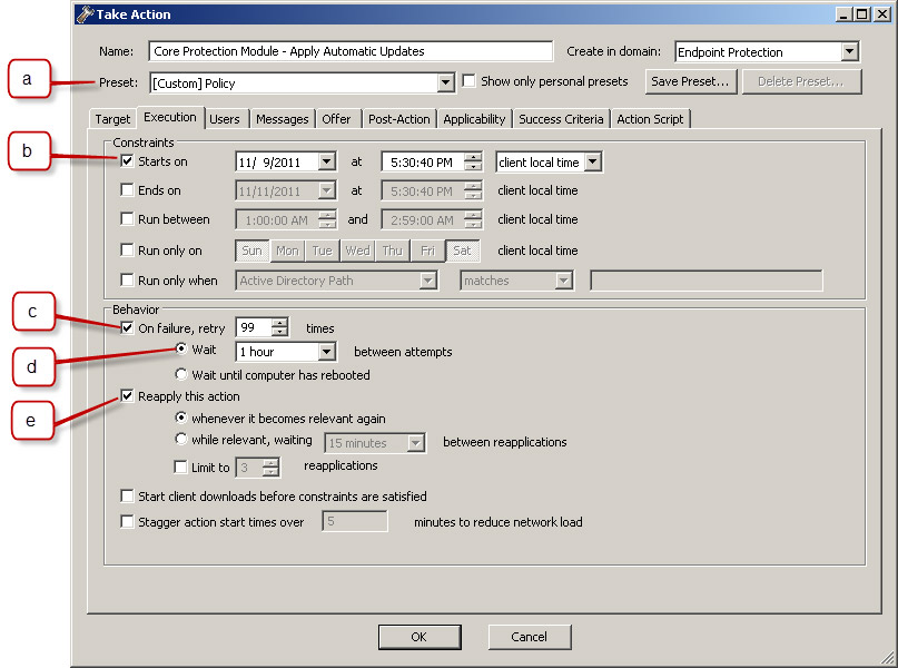 Scheduling and Applying Automatic Pattern File Updates