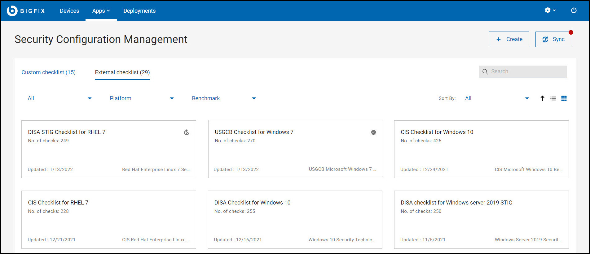 SCM App in WebUI: Overview