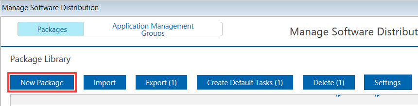 Creating a package or Fixlet