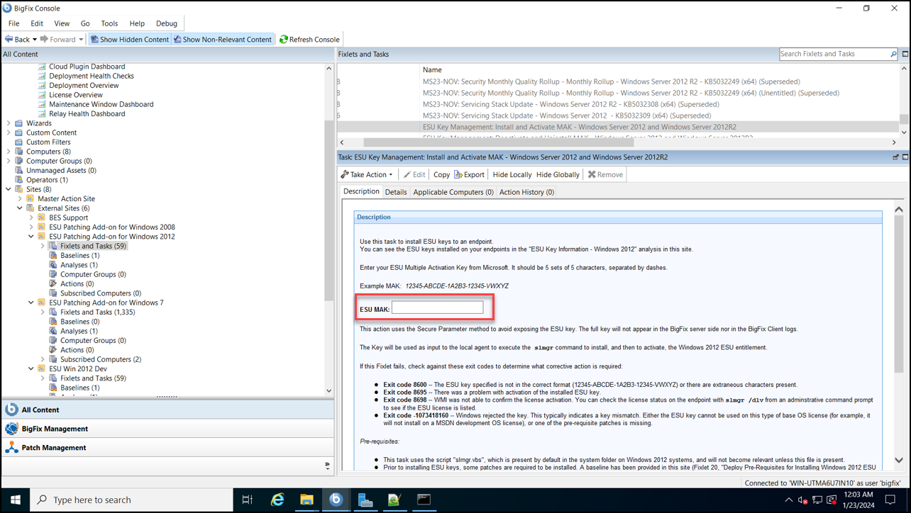 Preparing endpoints to accept Windows ESU patches