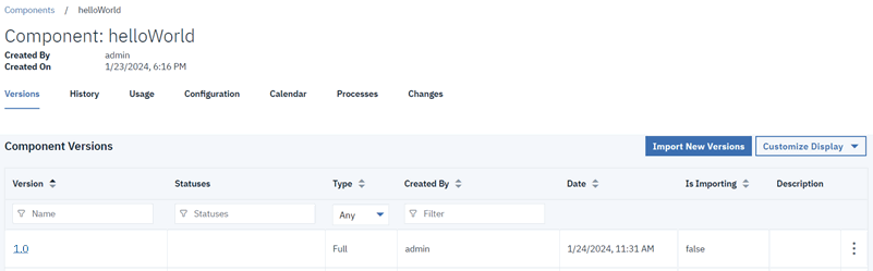 Lesson 1 Create the helloWorld component