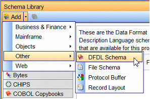 Adding a COBOL copybook as a DFDL schema