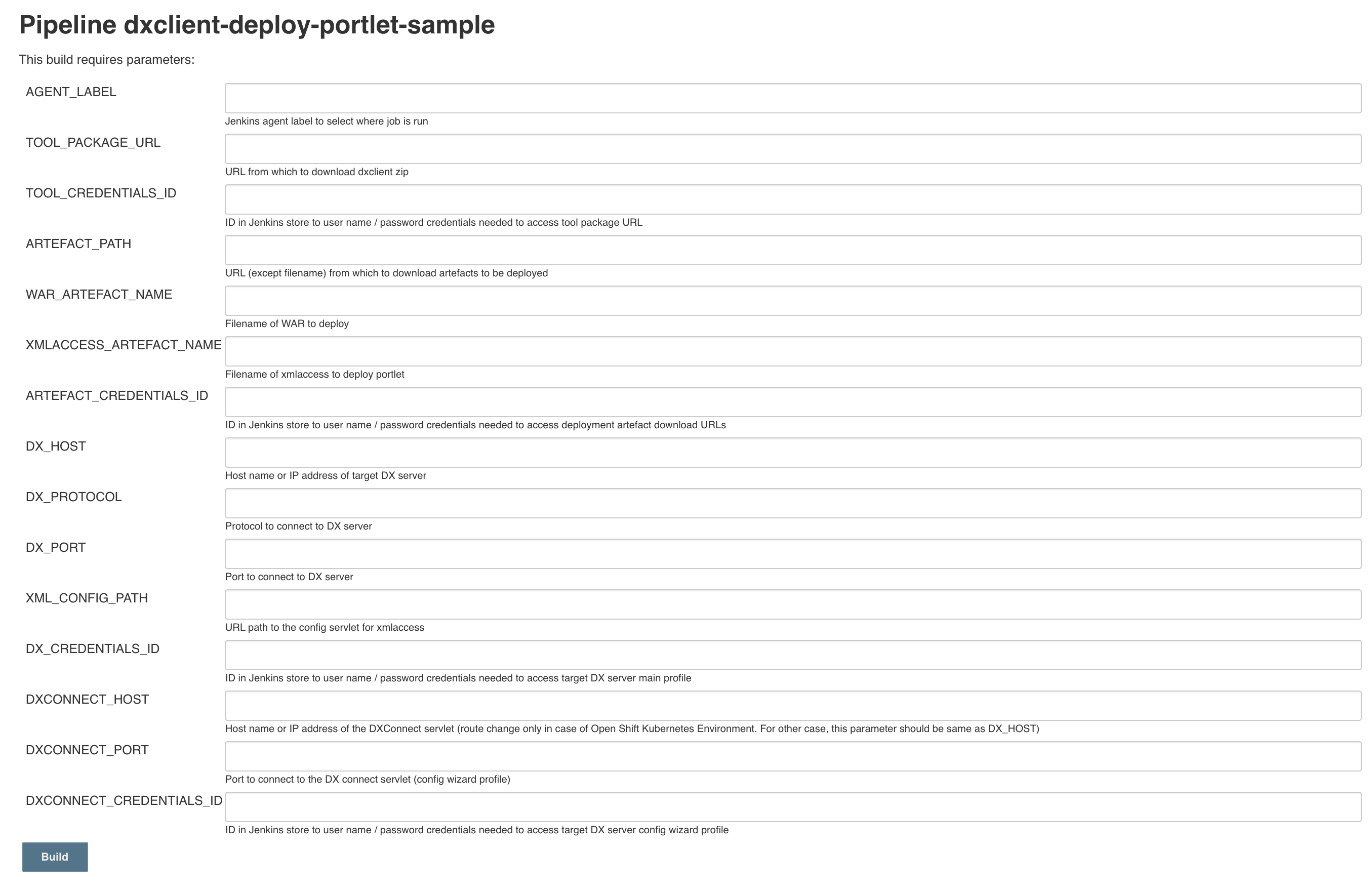 Sample Pipelines for use with HCL DXClient and Automation servers - HCL ...