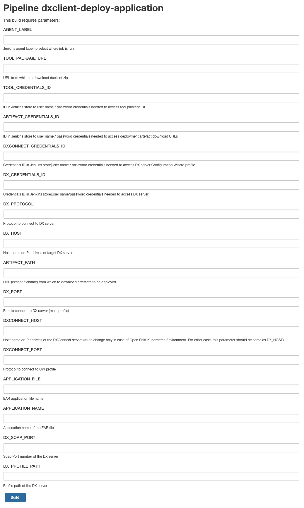 Sample Pipelines for use with HCL DXClient and Automation servers - HCL ...