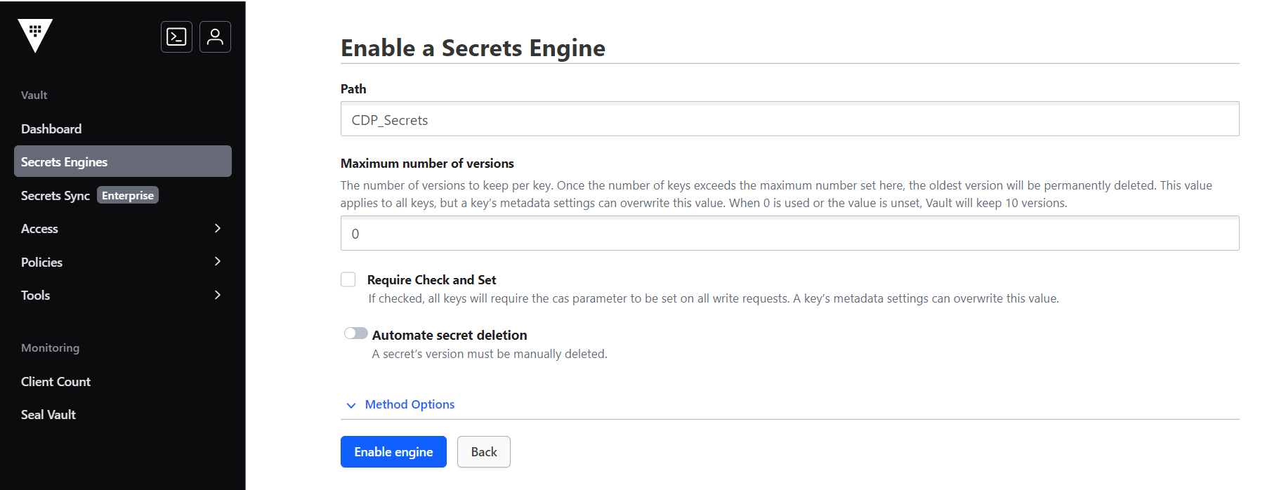 Configuring HashiCorp Vault