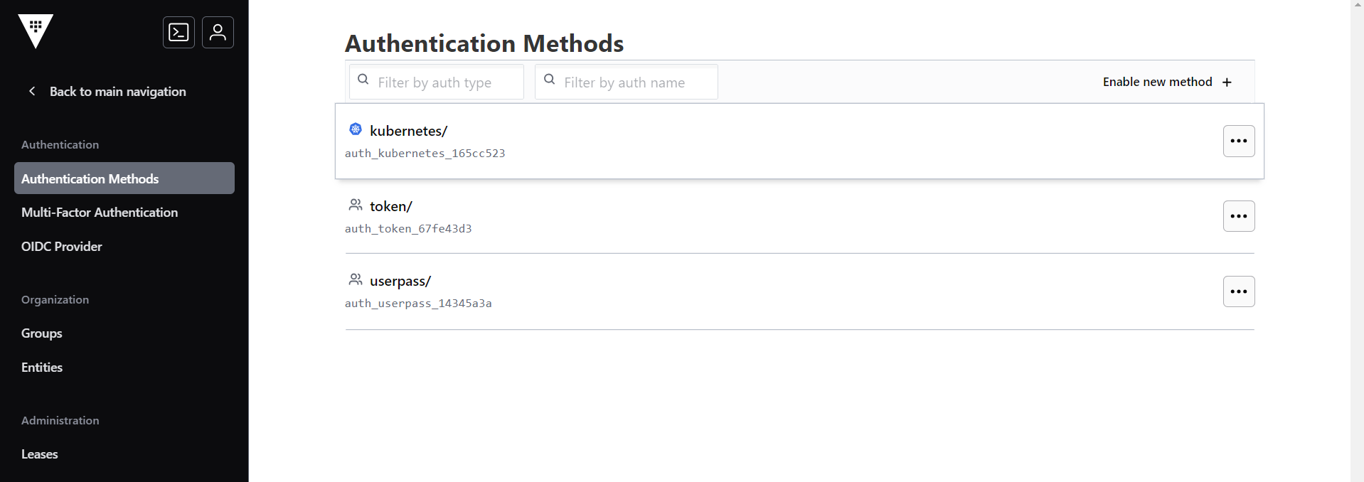 Configuring HashiCorp Vault