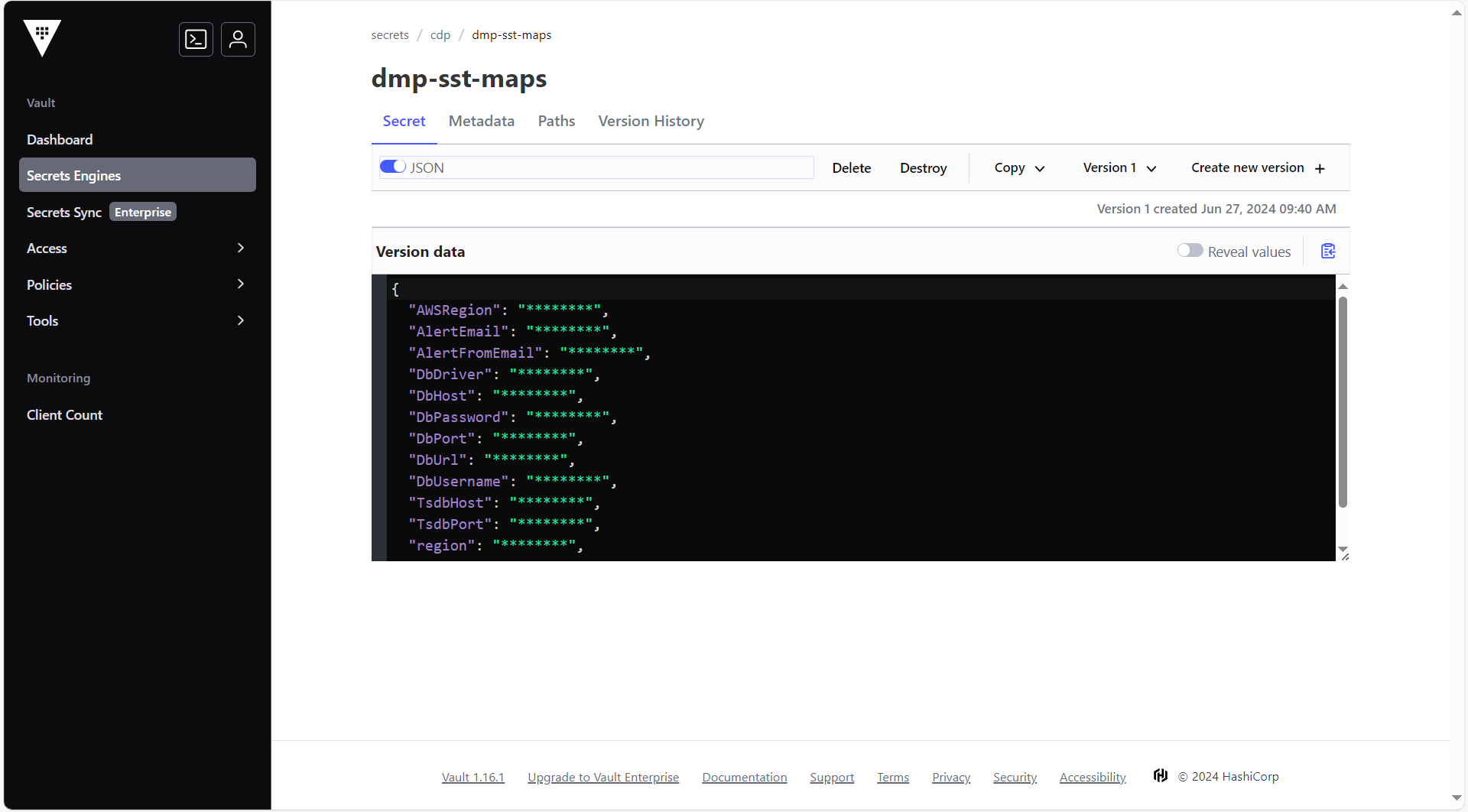Deploying CDP DMP SST Maps