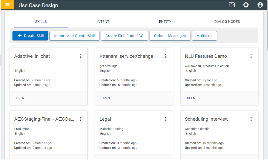 Usecase Design Console (UCD Console)