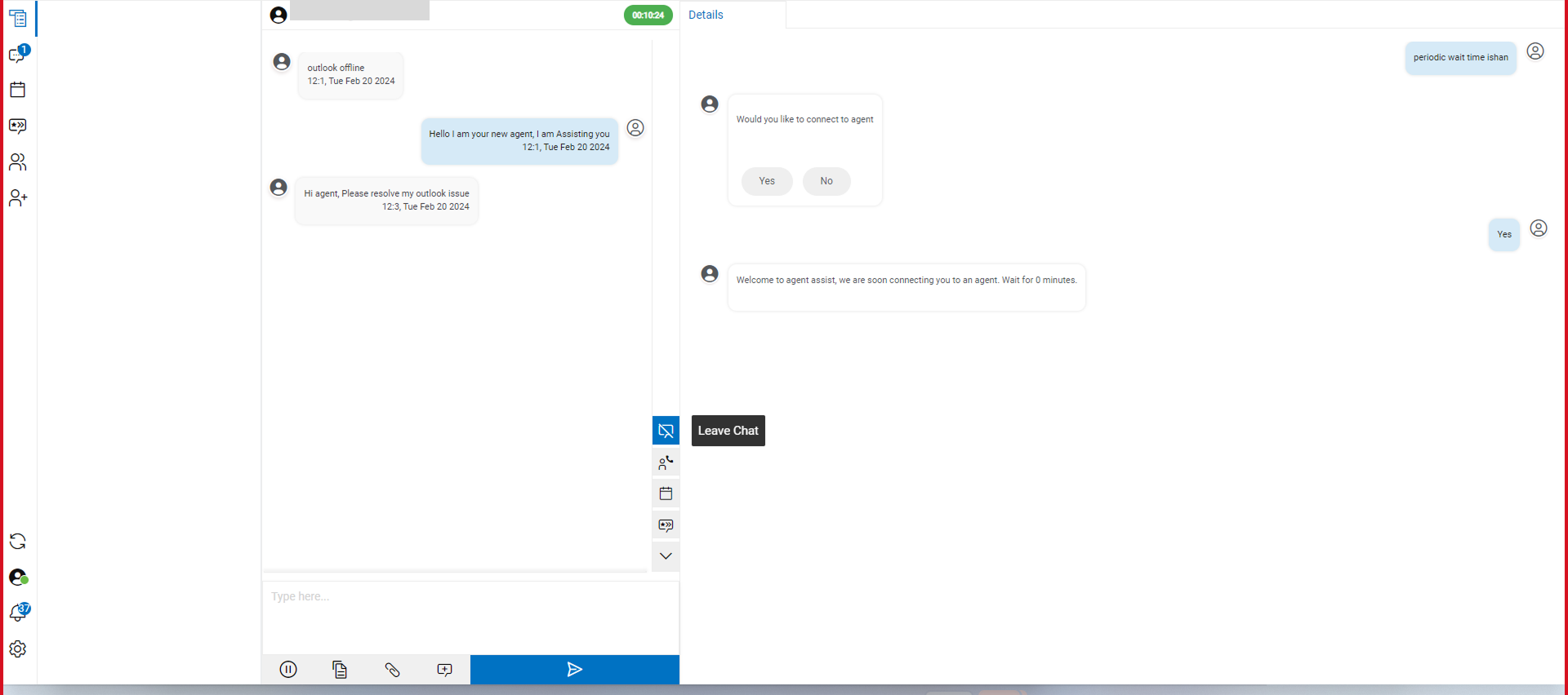 Leave Chat