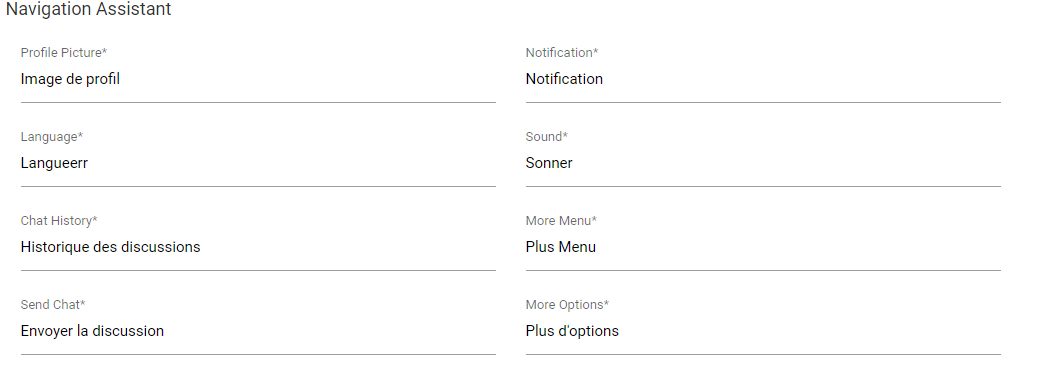 Multilingual Chat Console