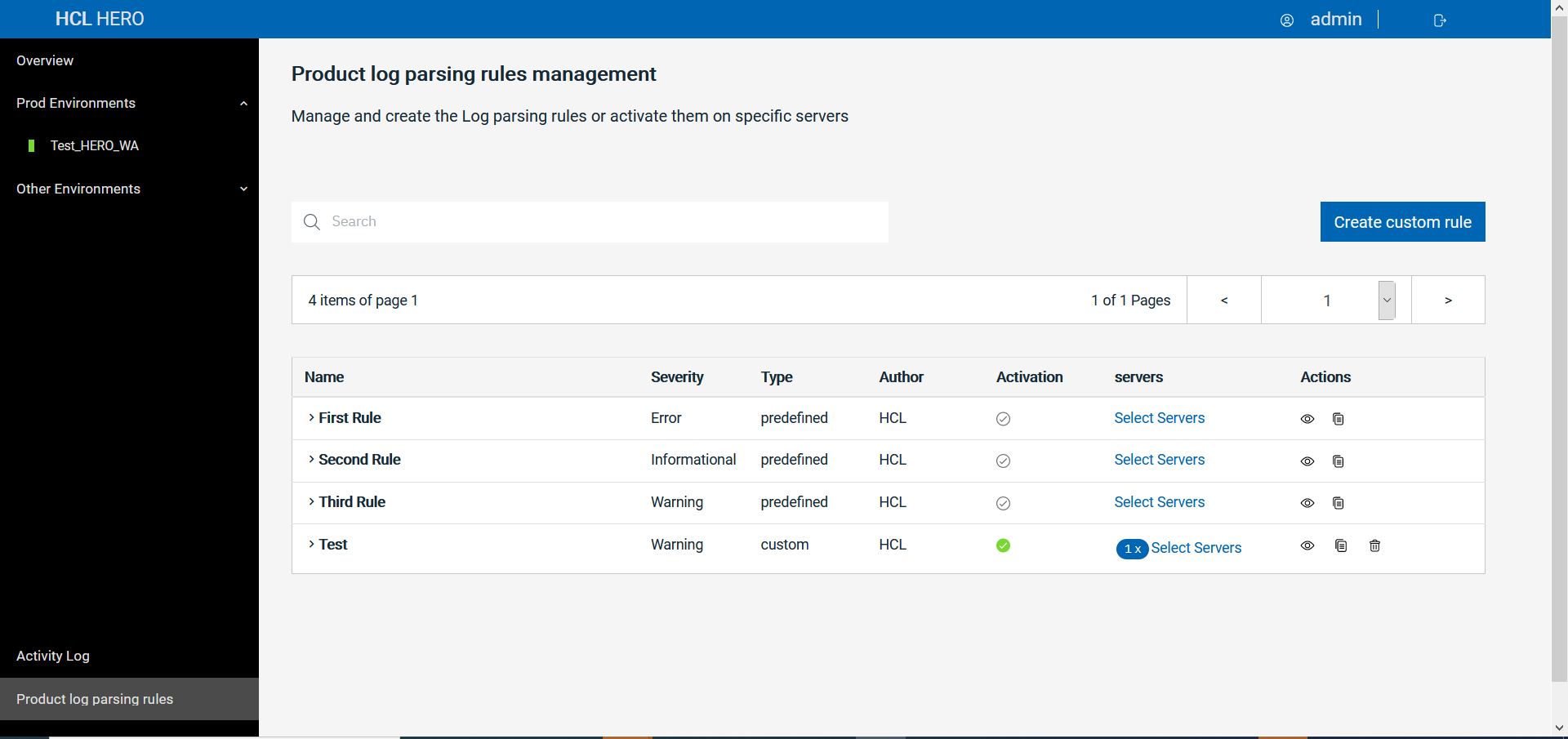 Log Parsing and Alert Setting