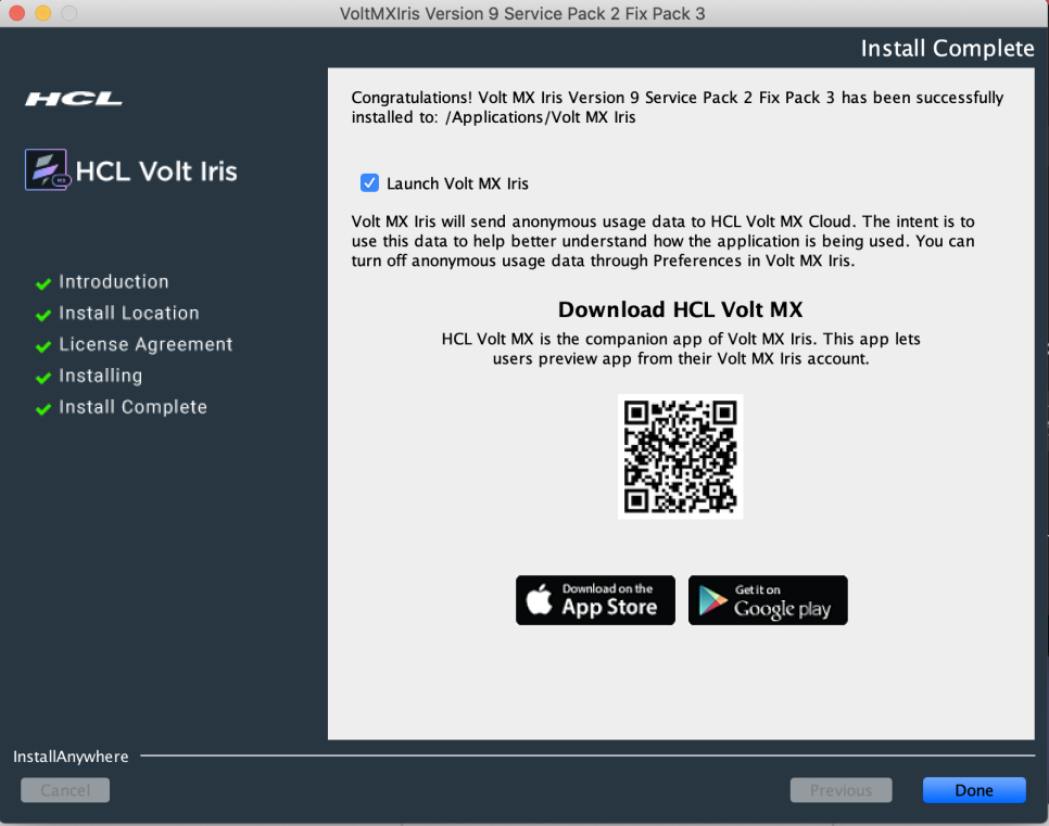 Install Volt MX Iris - HCL Volt MX Documentation
