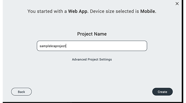 Create a Volt MX Iris Reference Architecture Project - HCL Volt MX Documentation