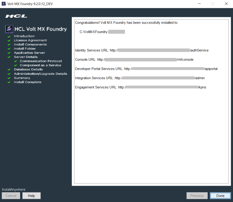 Installing Volt MX Foundry on Tomcat - HCL Volt MX Documentation