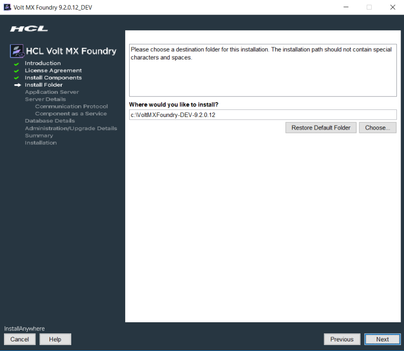 Installing Volt MX Foundry on Tomcat - HCL Volt MX Documentation