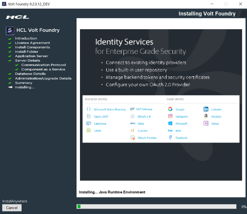 Installing Volt MX Foundry on Tomcat - HCL Volt MX Documentation