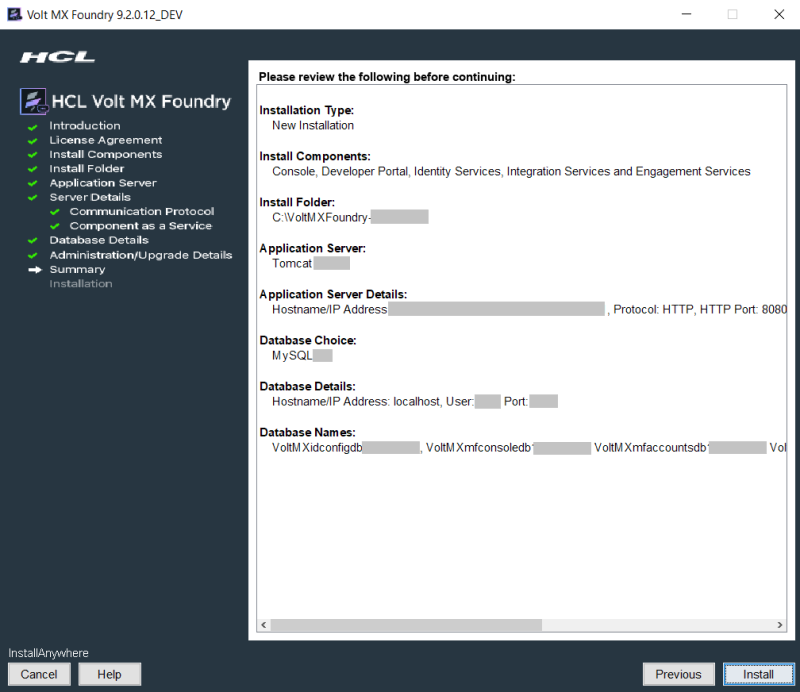 Installing Volt MX Foundry on Tomcat - HCL Volt MX Documentation