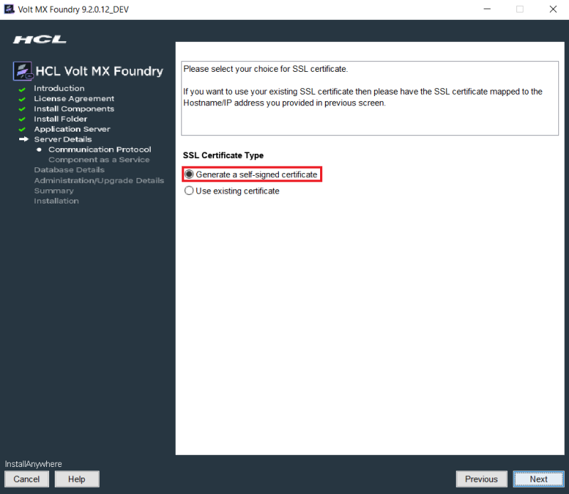 Installing Volt MX Foundry on Tomcat - HCL Volt MX Documentation