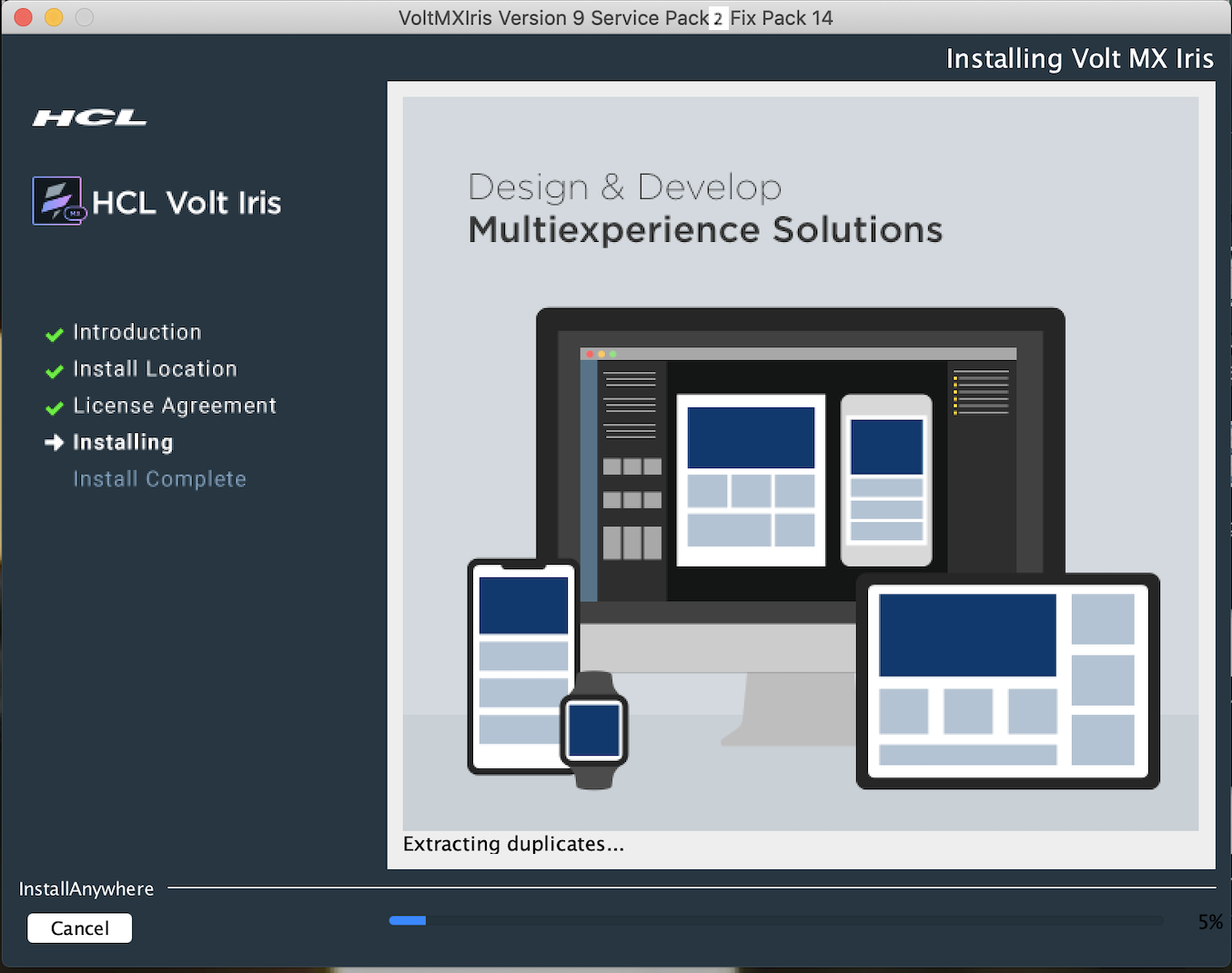 Install Volt MX Iris - HCL Volt MX Documentation